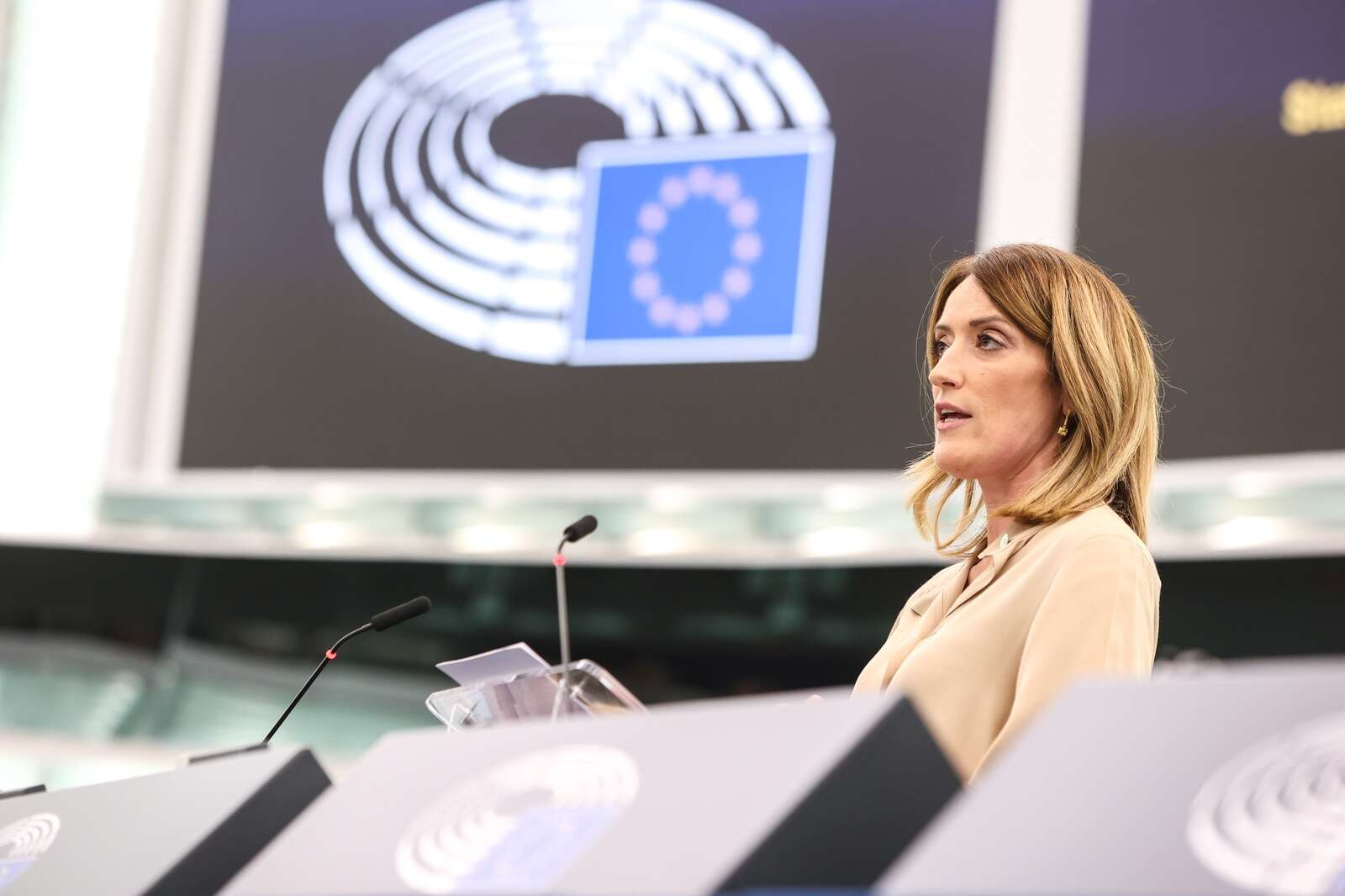 Roberta Metsola re-elected European Parliament president | Business Post