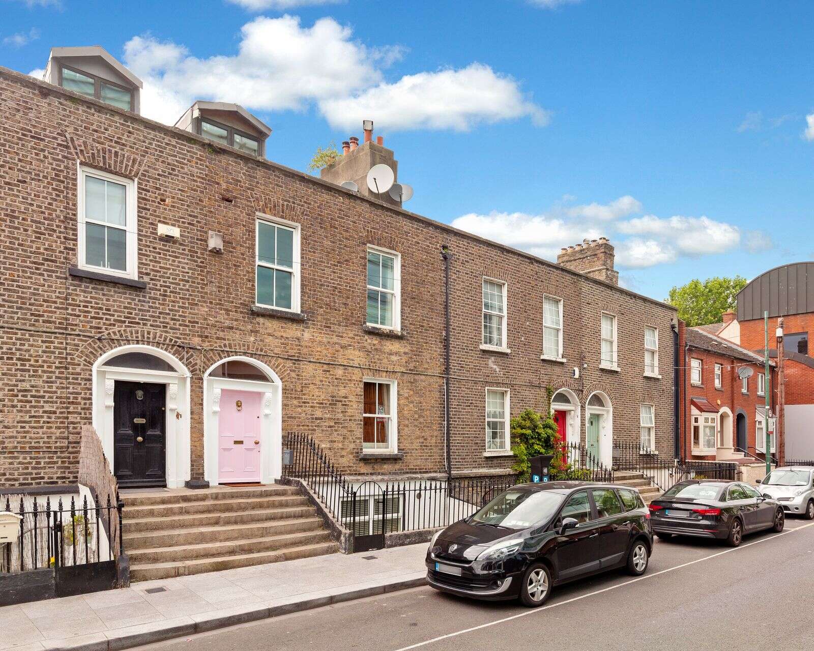 Handsome Georgian townhouse has self-contained basement apartment ...