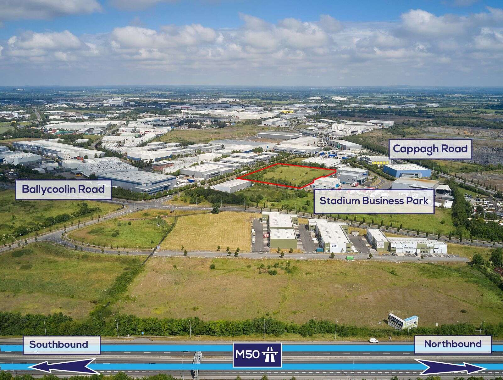 Infill development site of 4.35 acres in Dublin 11 for €1.96m ...
