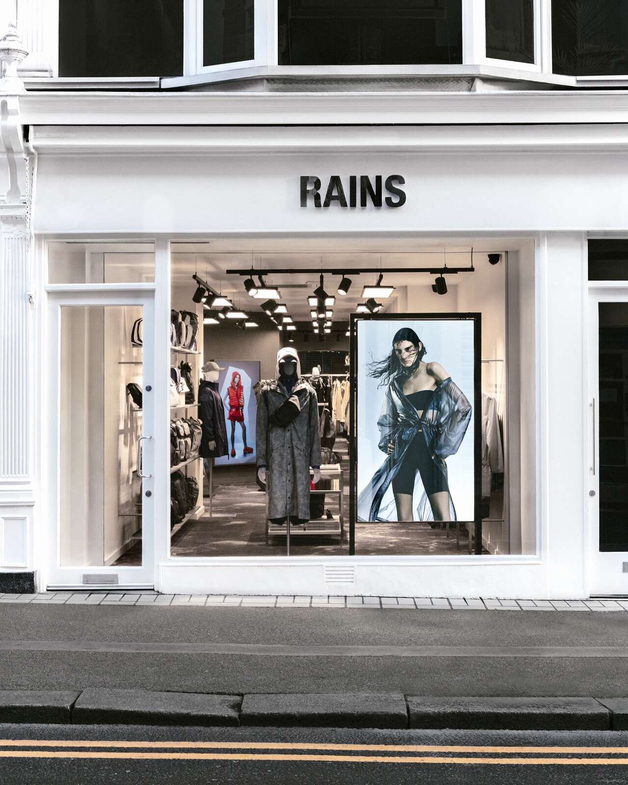First look: Scandi outerwear brand Rains opens its first store in ...