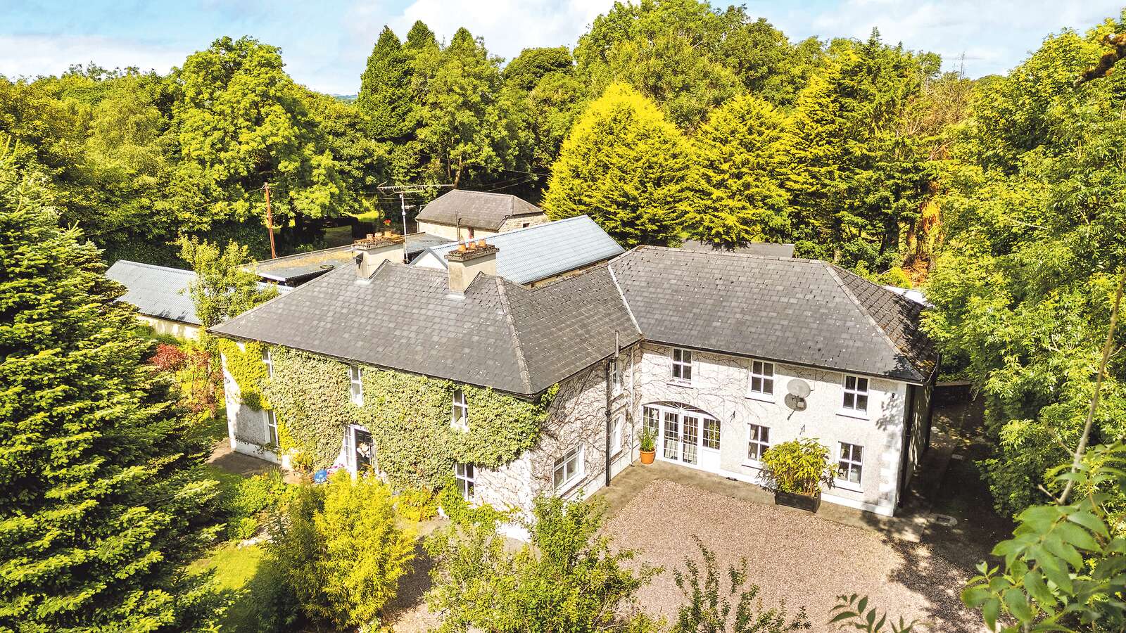 Riverside period home and mill in North Longford boast woodlands and ...