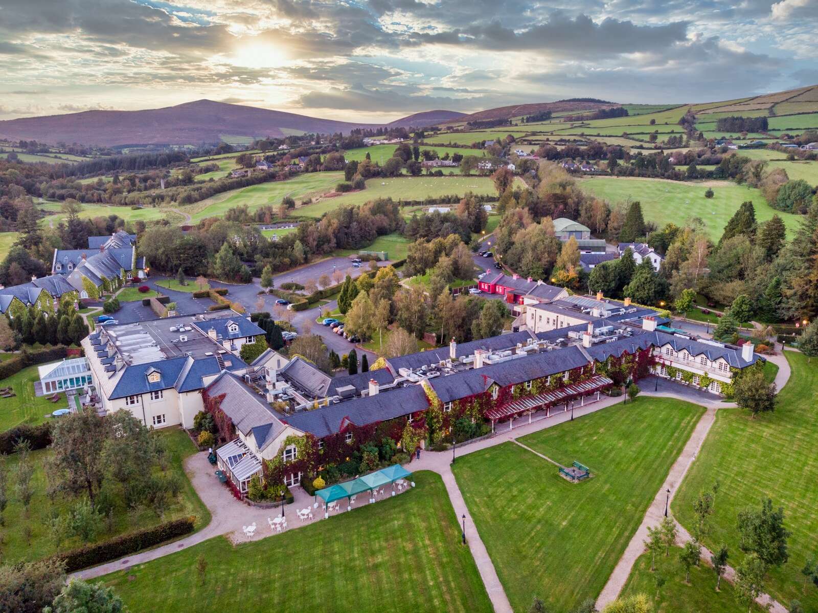 Award-winning BrookLodge & Macreddin Village resort hits market for €17 ...