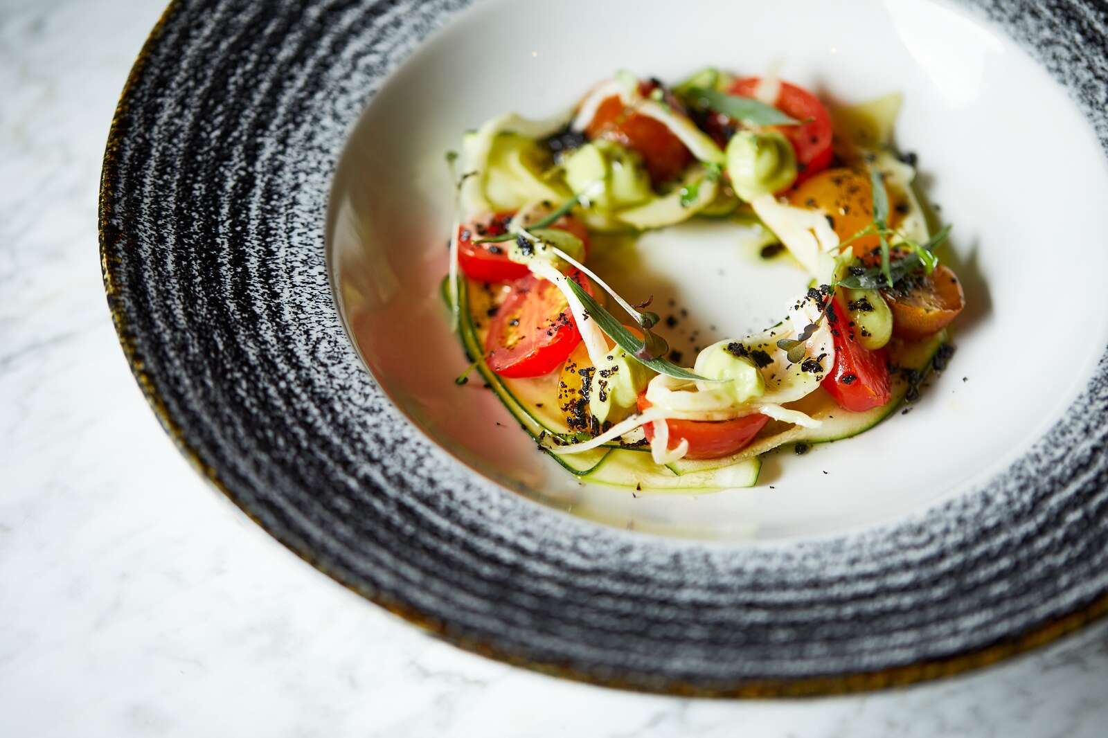 Vegan territory: tasty plates that provide a feast for the senses ...