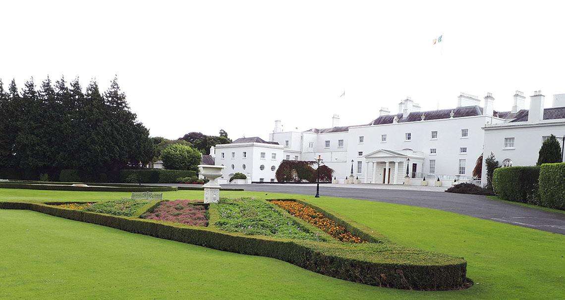 Dahlia moments over the Áras ha-ha | Business Post