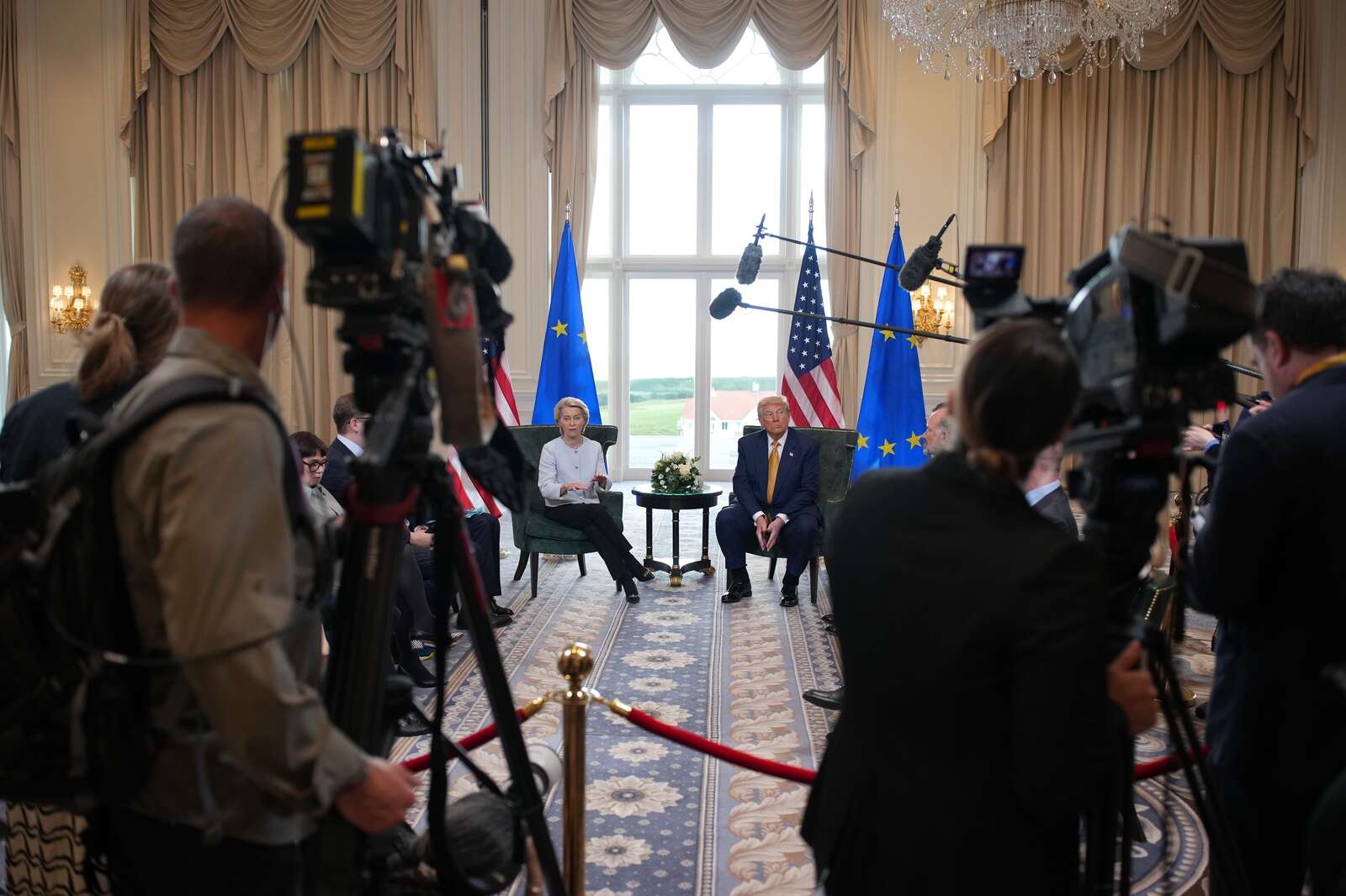 Sarah Collins: Inside Trump’s 90 minute EU trade deal with golf, Paisley and von der Leyen ...