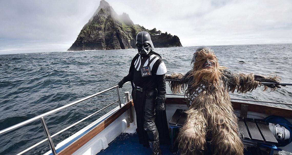 Force is with the winners of Skellig Michael permits. Boat operators ...