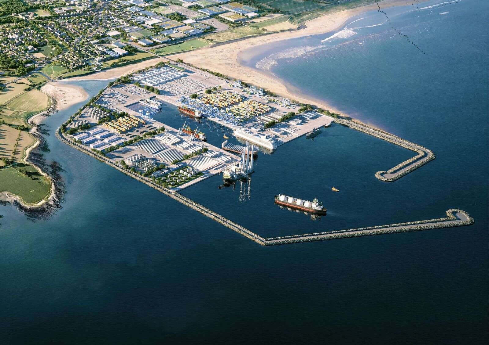 Plans unveiled for first new deep-water port since foundation of the ...