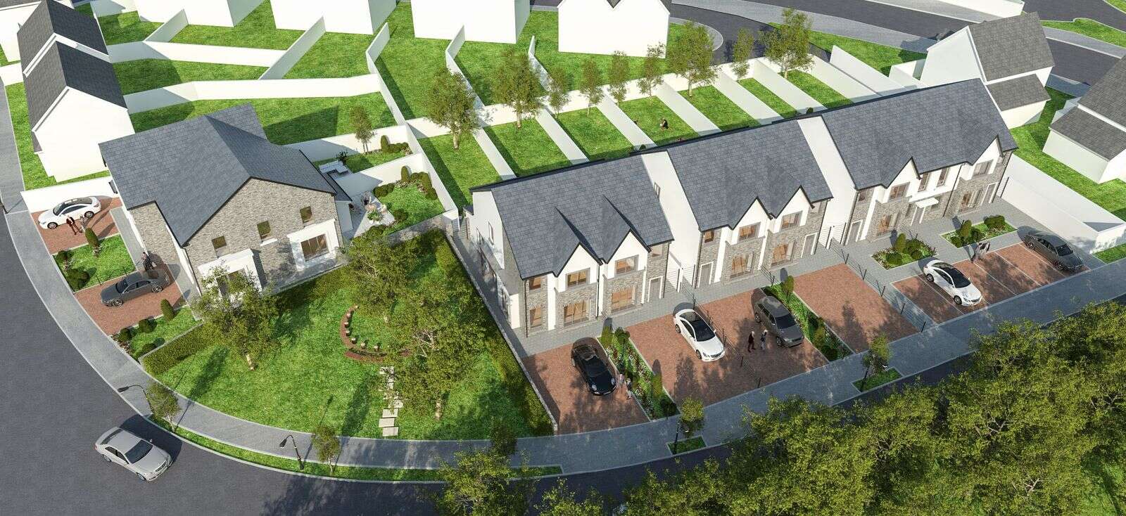 Newbridge site with plans for nine houses comes to auction | Business Post