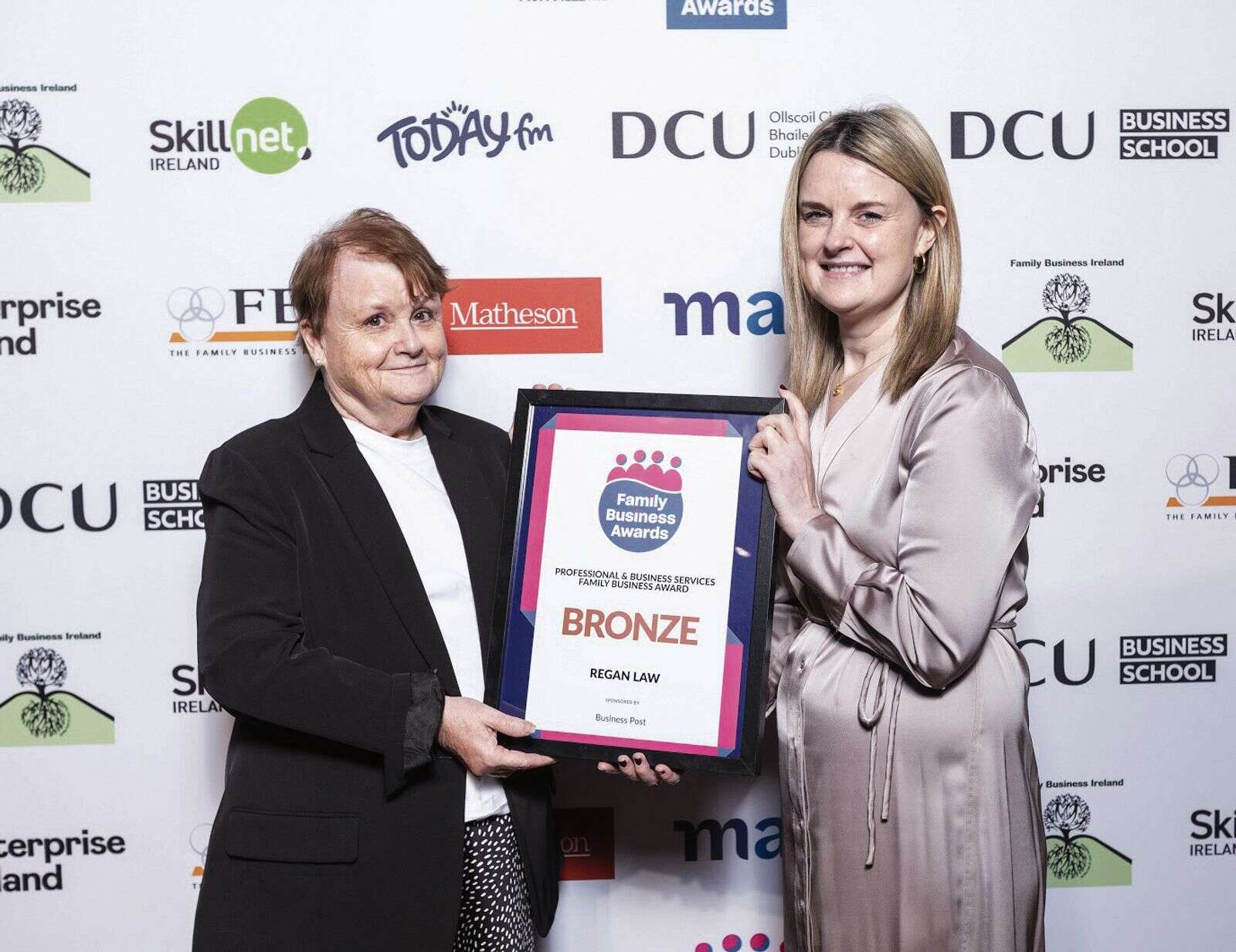 Regan Solicitors keep it in the family to scoop service award ...