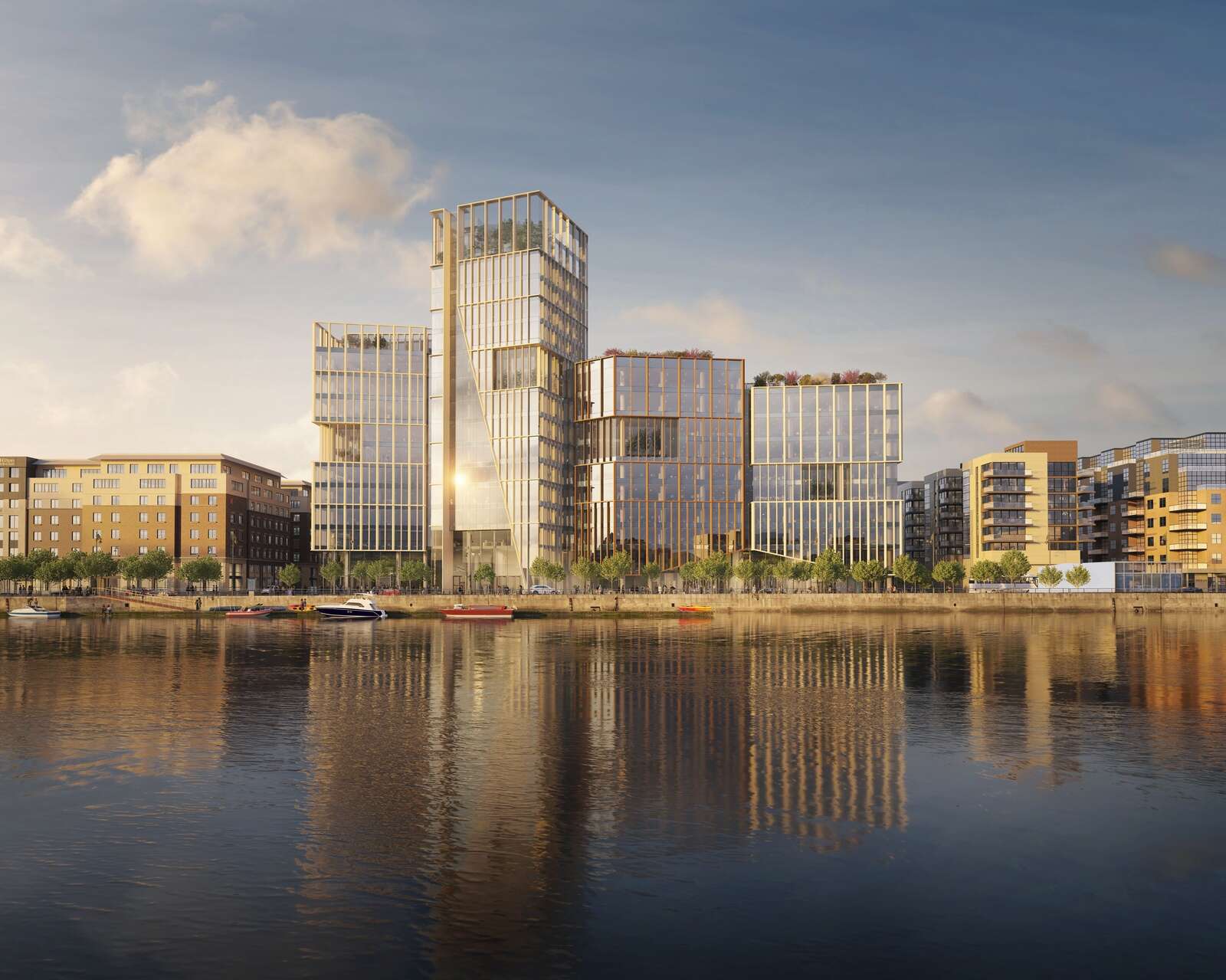 Ronan Group moves to build 17-story tower at Citigroup’s docklands HQ ...