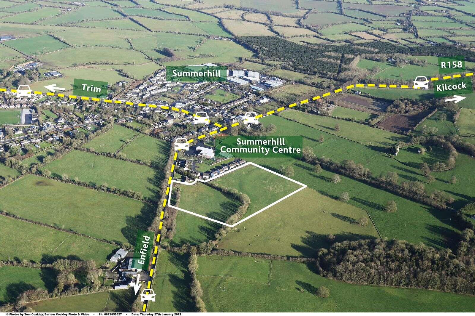 Land zoned for community use on sale in Summerhill, Co Meath | Business ...