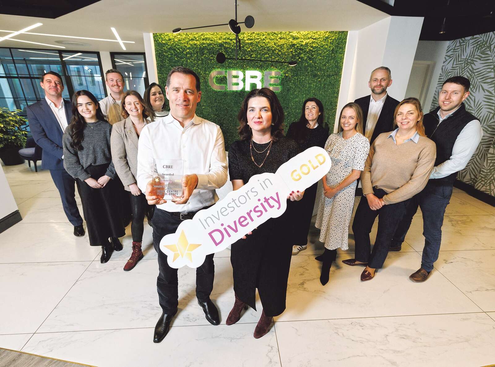 CBRE strikes gold as diversity drive reaches new milestone | Business Post
