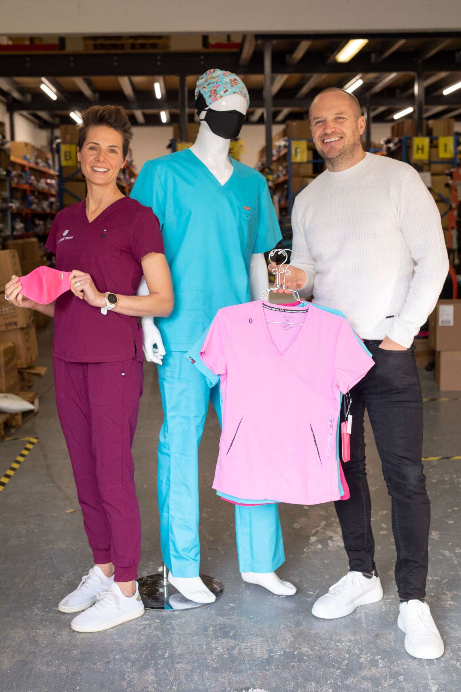 Making it work: Happythreads expanding as demand for scrubs surges ...