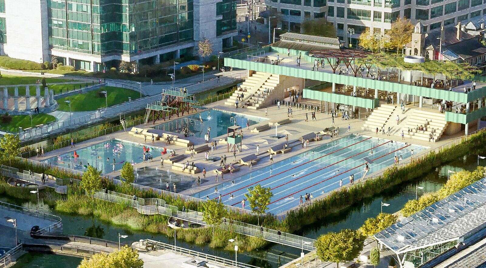 Council officials reject plans for George’s Dock swimming pool ...