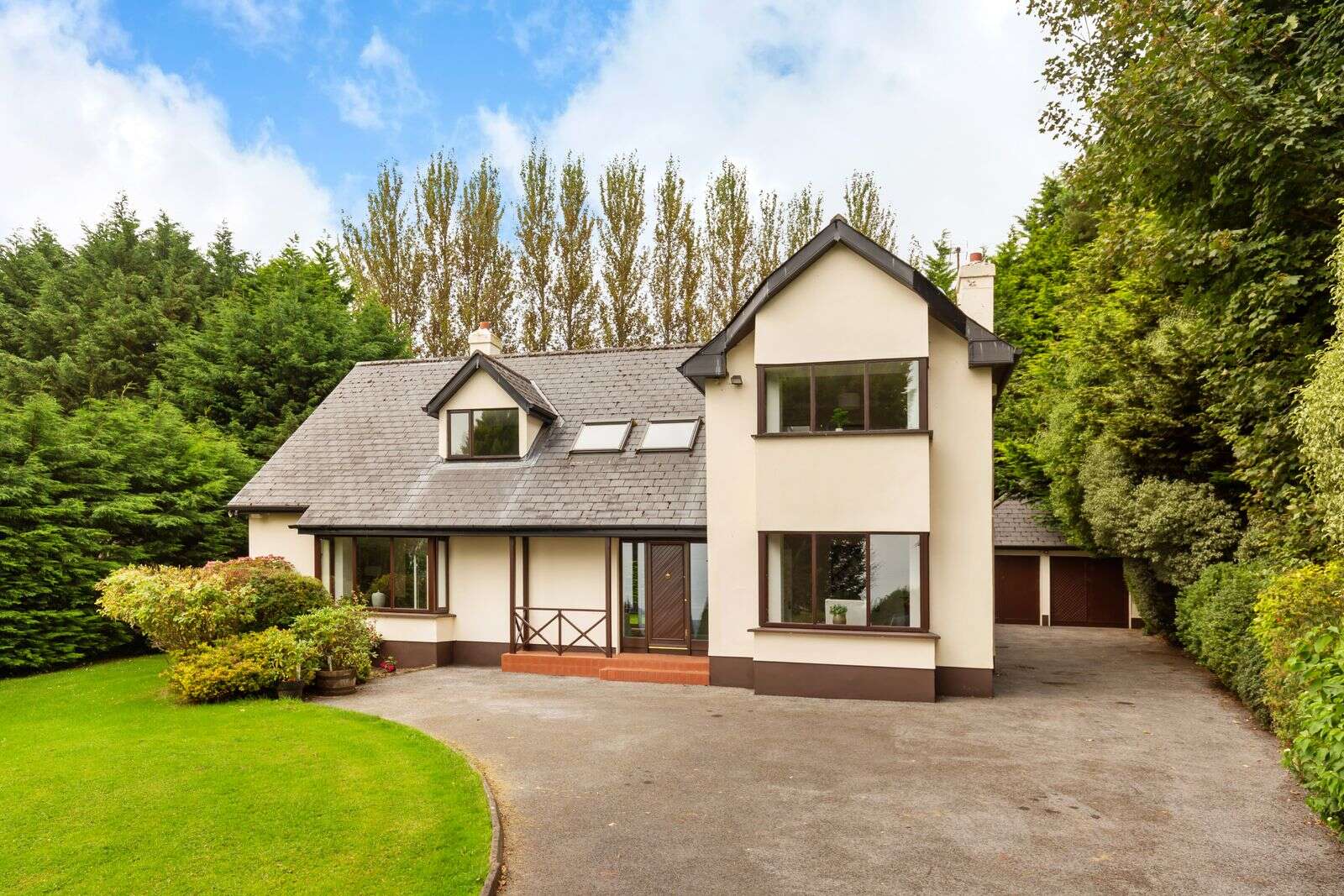 Substantial home with sea and country views in Stepaside | Business Post